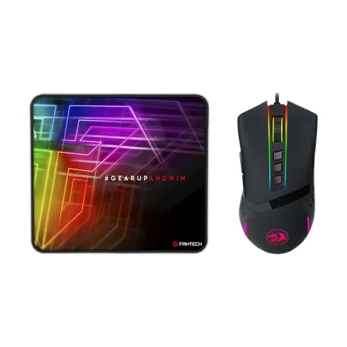 Redragon M712 OCTOPUS Mouse & FANTECH MP292 Mousepad Combo Price in ...