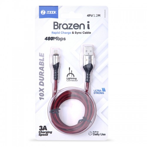 ZOOOK Brazen i Lightning Rapid charge & sync cable Price in Bangladesh