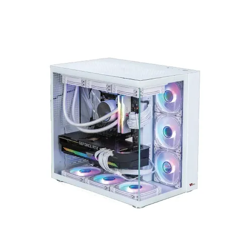PC Power ICEBERG V2 WH Gaming Casing Price in Bangladesh | Star Tech