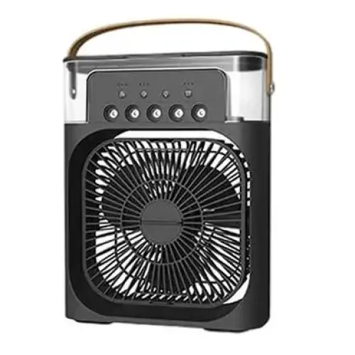 3 in 1 USB Mini Portable Air Cooling Fan with LED Light Price in BD