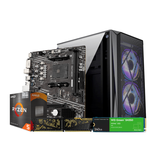 AMD Ryzen 5 5600G Budget Gaming Desktop PC Price in Bangladesh | Star Tech