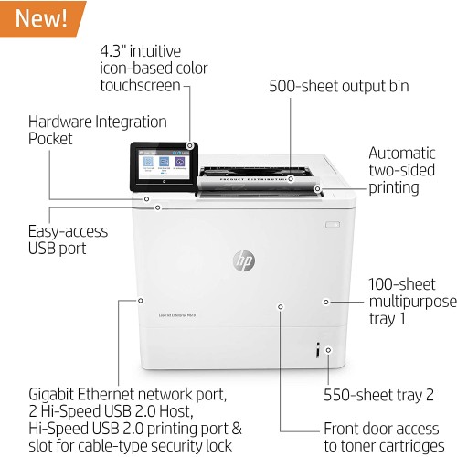 HP LaserJet Enterprise M610dn Printer price in Bangladesh | Star Tech